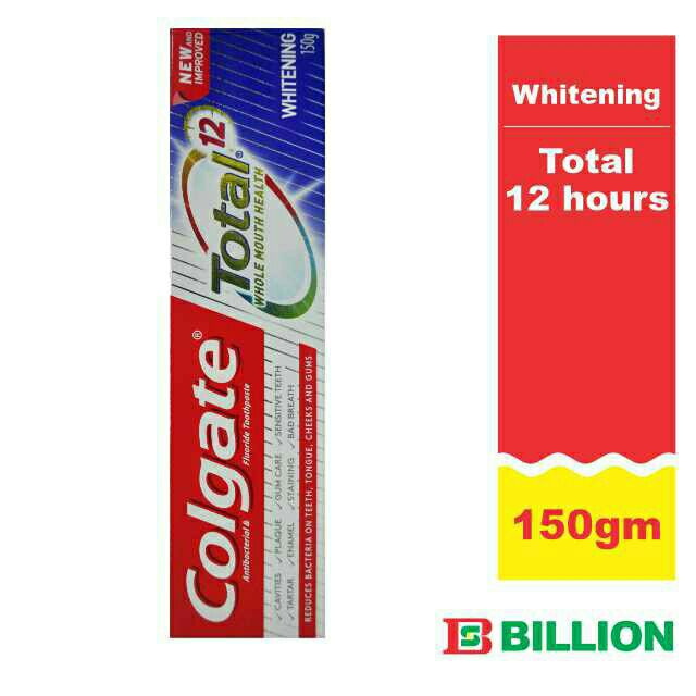 Colgate Toothpaste Total P/ Whitening 150g | Shopee Malaysia