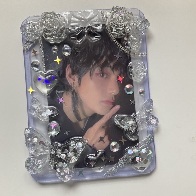 photocard resin decorated toploader / toploader deco | Shopee Malaysia