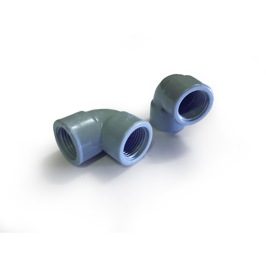 PVC Acetal Thread Elbow/ Penyambung Paip Elbow PVC Dalam Gigi Kembar ...