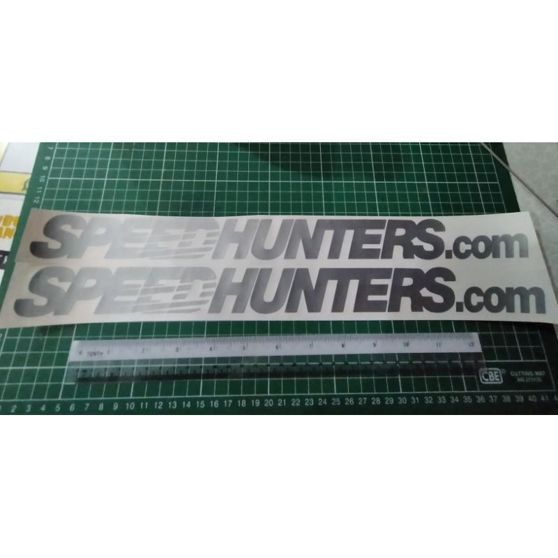 SPEEDHUNTERS stickers cutting | Shopee Malaysia