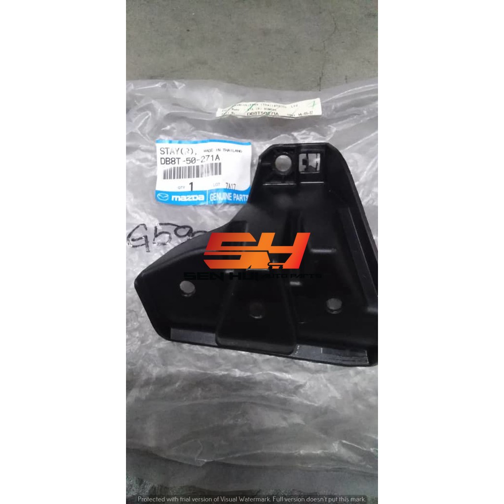 Mazda 2 Skyactive Rear Bumper Bracket Right/Left R/L Inner DB8T50271A ...
