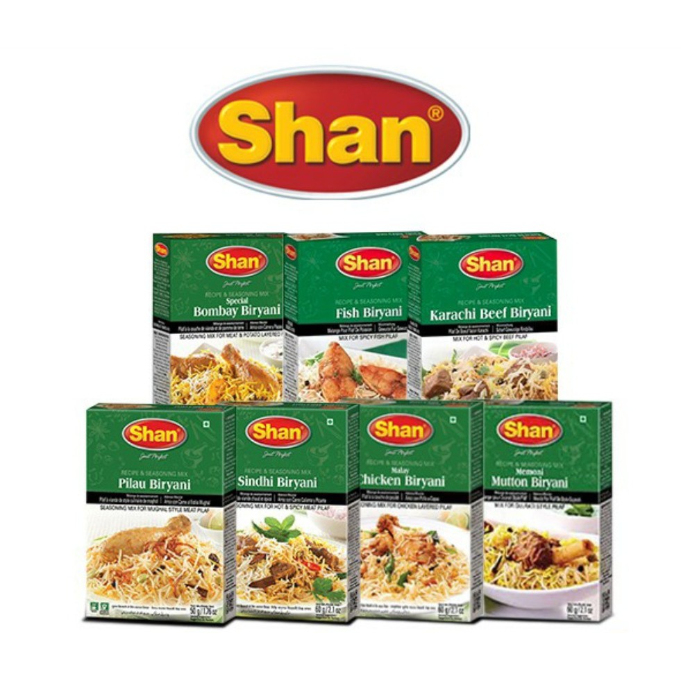 shan masala / rempah Shan / briyani masala / (50gm) / shan / masala ...