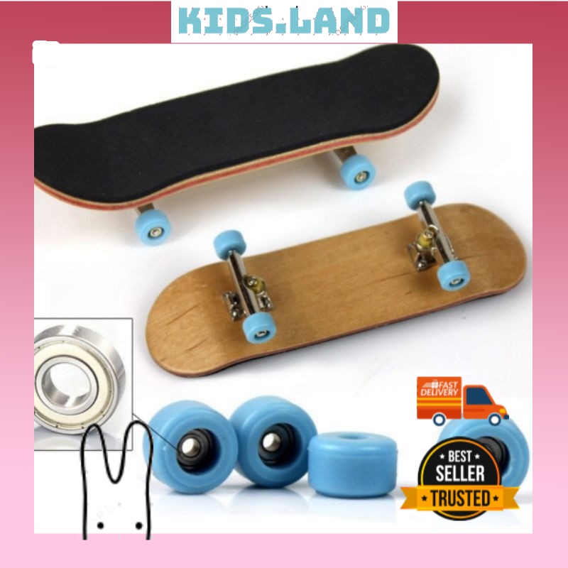 100mm Mini Fingerboards Maple Finger Skateboard Fingertip Double Rocked ...