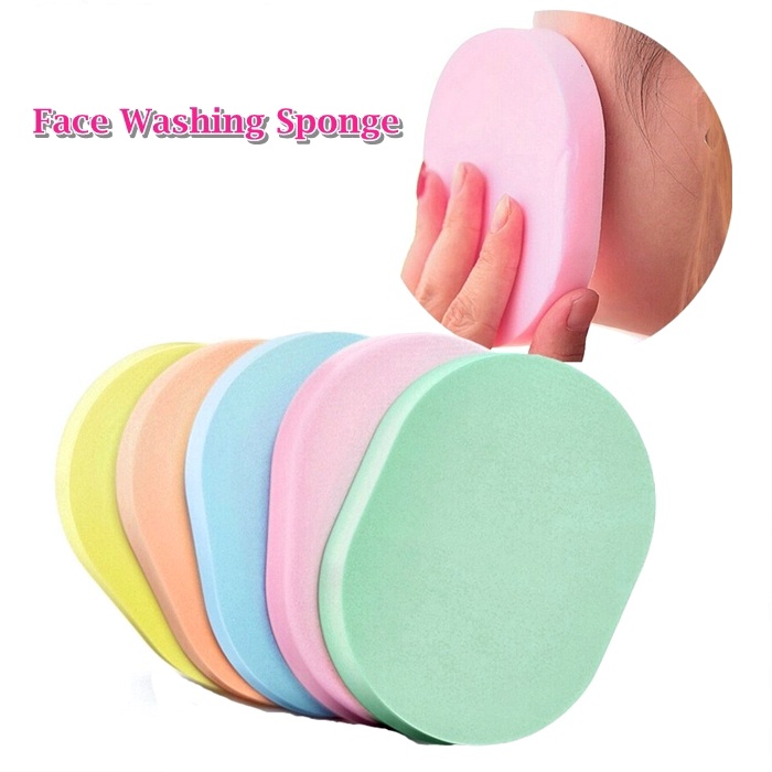 Soft Facial Cleansing Sponge Wash Face Sponge Span Muka RANDOM COLOR Shopee Malaysia