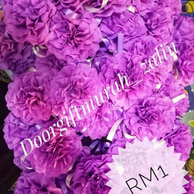 Bunga telur crepe paper (1pahar 50pcs) | Shopee Malaysia