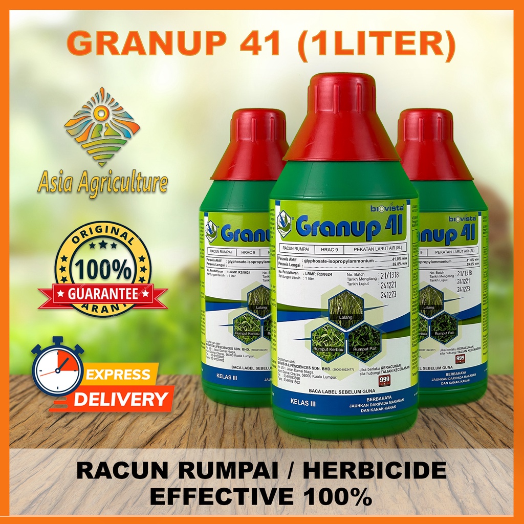 ASIA AGRICULTURE GRANUP 41 1LITER RACUN RUMPAI HERBICIDE | Shopee Malaysia