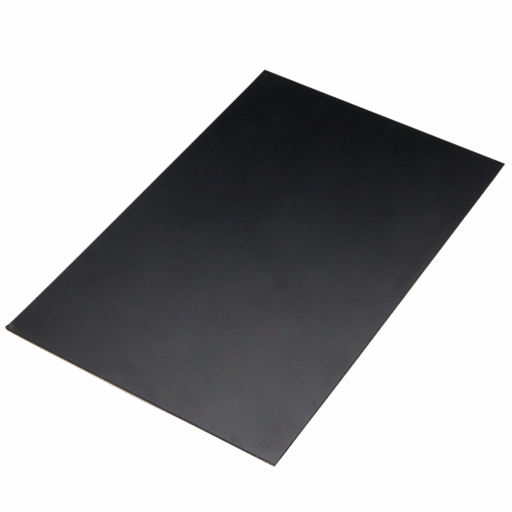 Hard plastic board PVC black ABS hard plastic board 1mm × 200mm × 300mm ...