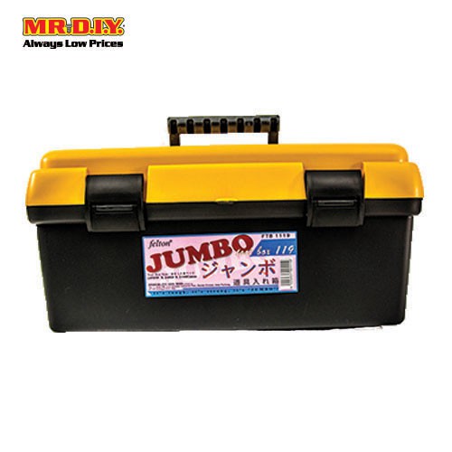 FELTON Plastic Jumbo Tool Box (45x24.8x21cm) | Shopee Malaysia