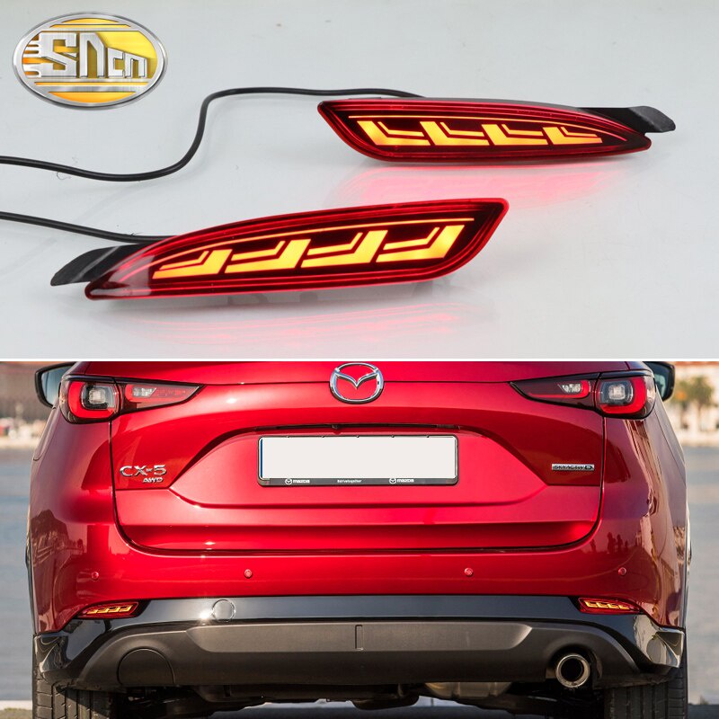 For Mazda 6 19-22 / Mazda 3 Hatchback 19-22 3-in-1 Functions 12V LED ...