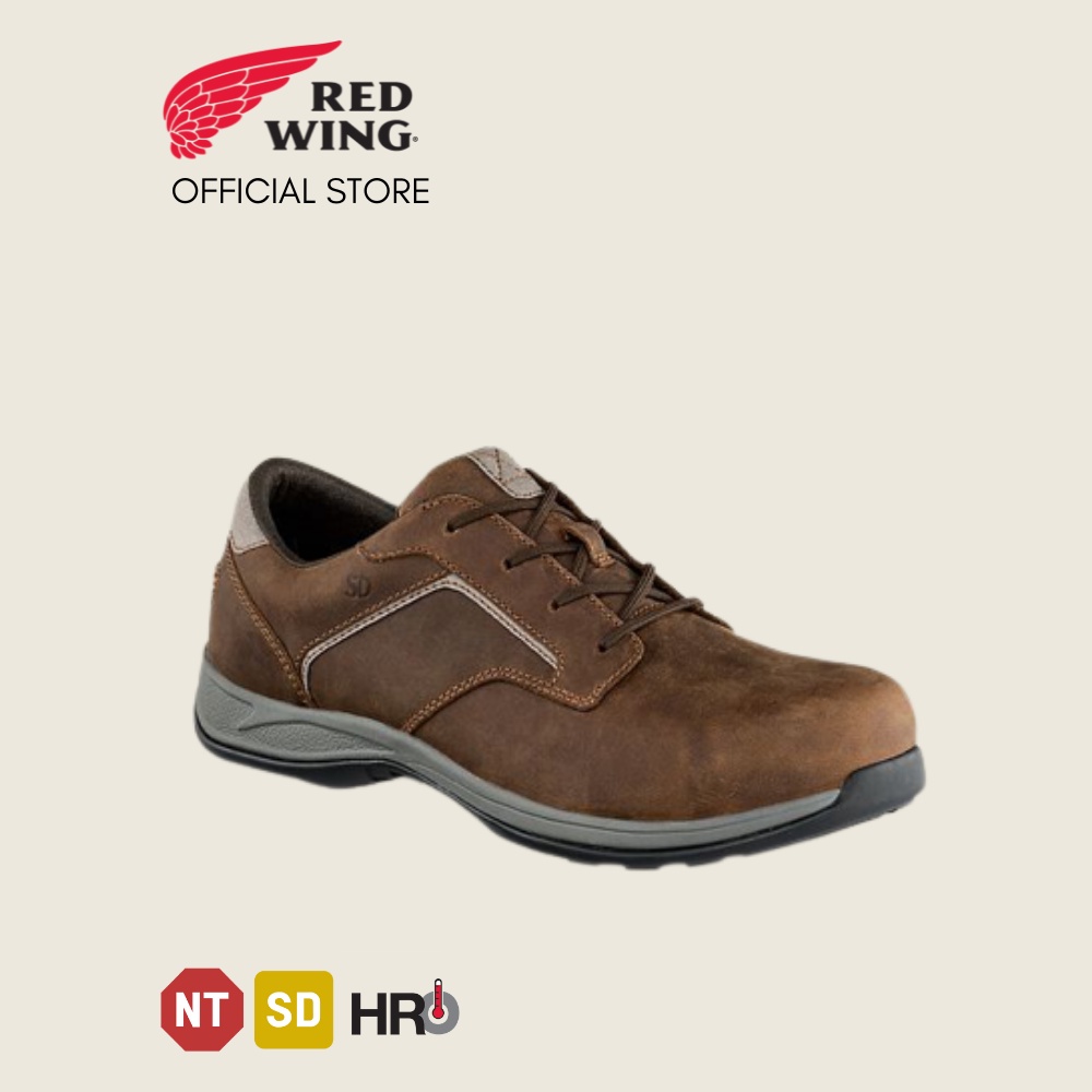 Red Wing Safety Shoe ComfortPro 6708 Men's Safety Shoe Oxford | Shopee ...
