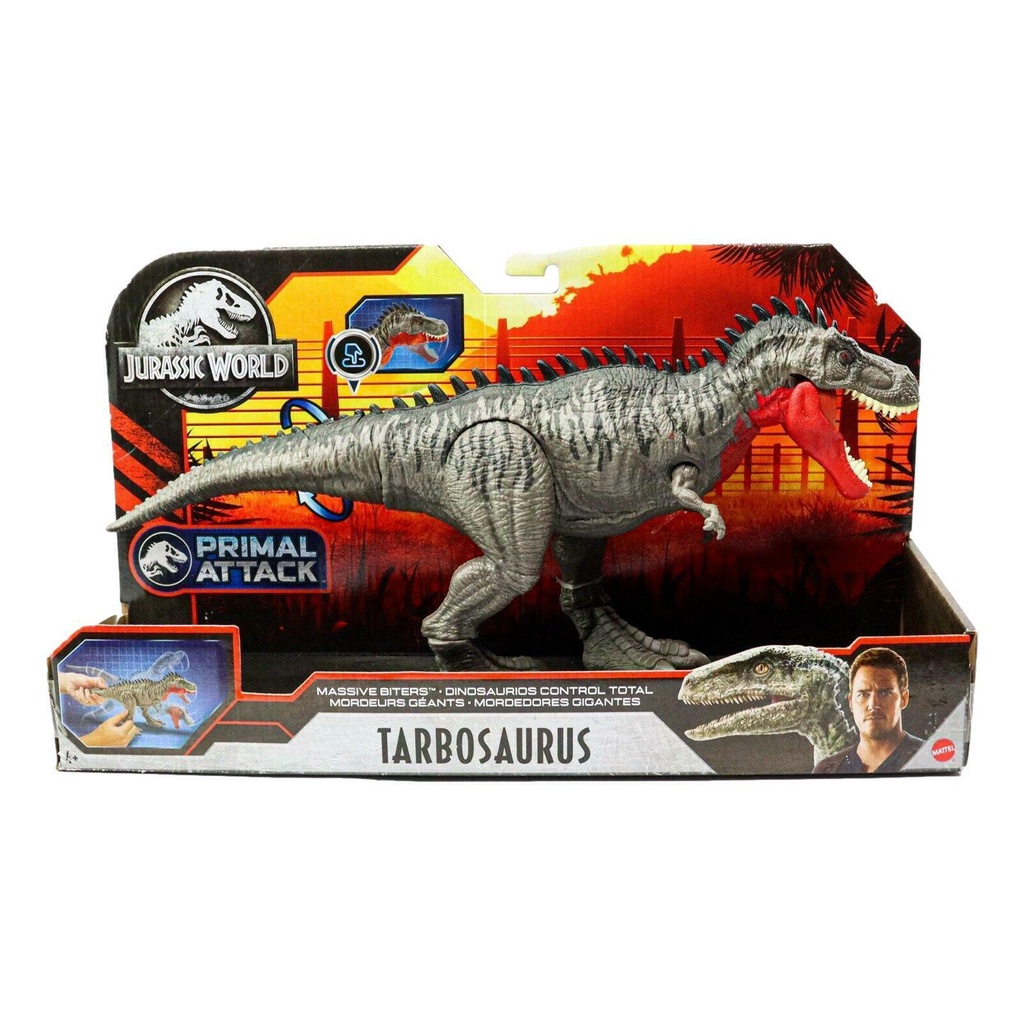 Mattel Jurassic World Primal Attack Tarbosaurus Mattel New in Box ...