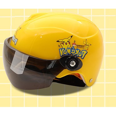 Kids Helmet Motorcycle Safety Helmet Pikachu Pokémon Hello Kitty ...