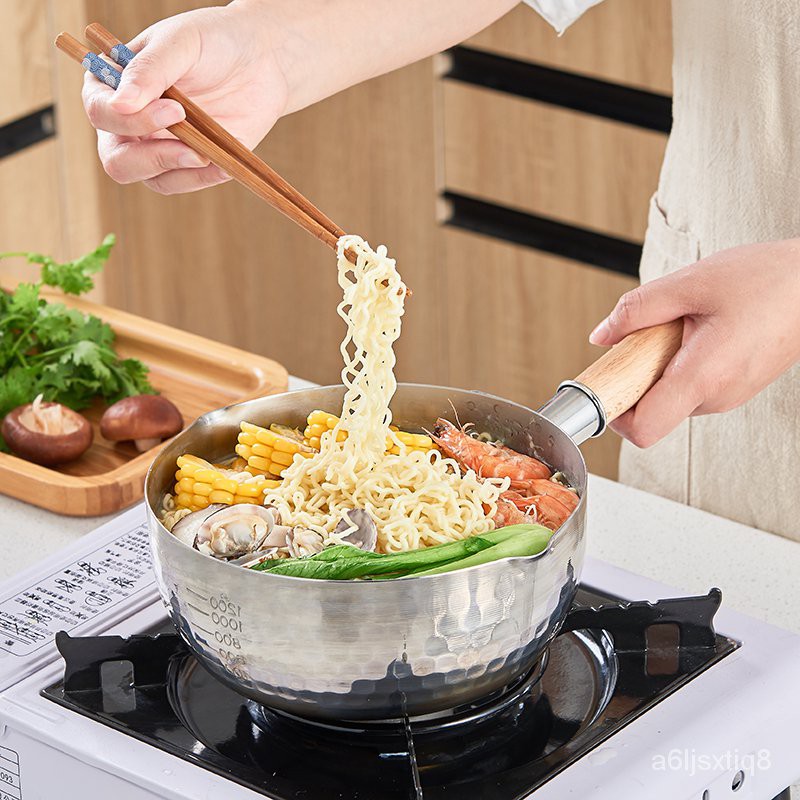 Japan Imported Yoshikawa Yukihira Pan Japanese Non-Stick Soup Pot ...