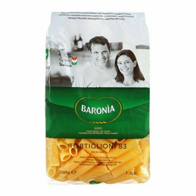 1457-Italy's Largest Brand BARONIA Baronian Pasta 500g | Shopee Malaysia