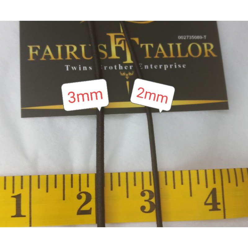tali getah 3mm by meter ( hitam ) | Shopee Malaysia