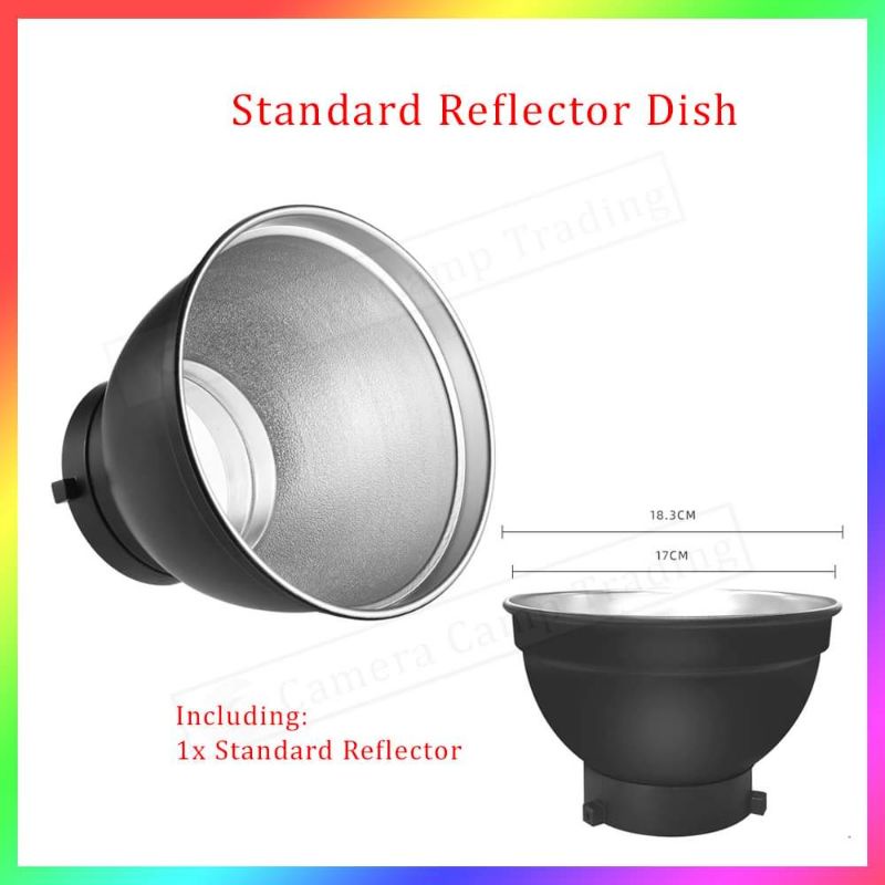Standard Reflector Dish 55° match with Honeycomb and Diffuser Cloth for ...