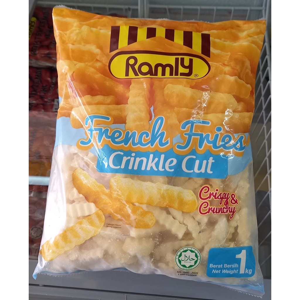 French Fries Ramly Halal 1kg | Shopee Malaysia