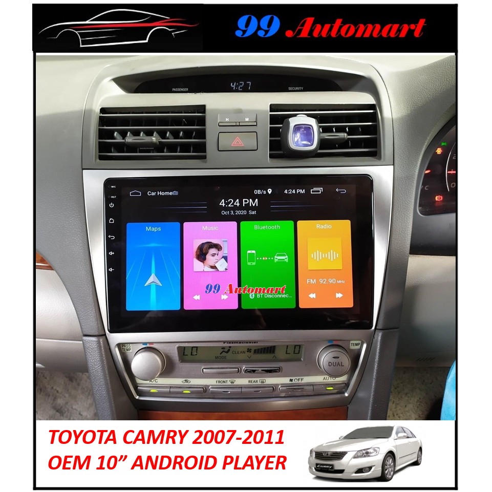 (6GB 4GB RAM/2GB/1GB 64GB T3L DSP 4G SIM IPS 2.5d ) Toyota Camry ACV40 2007 2008 2009 2010 2011 ...