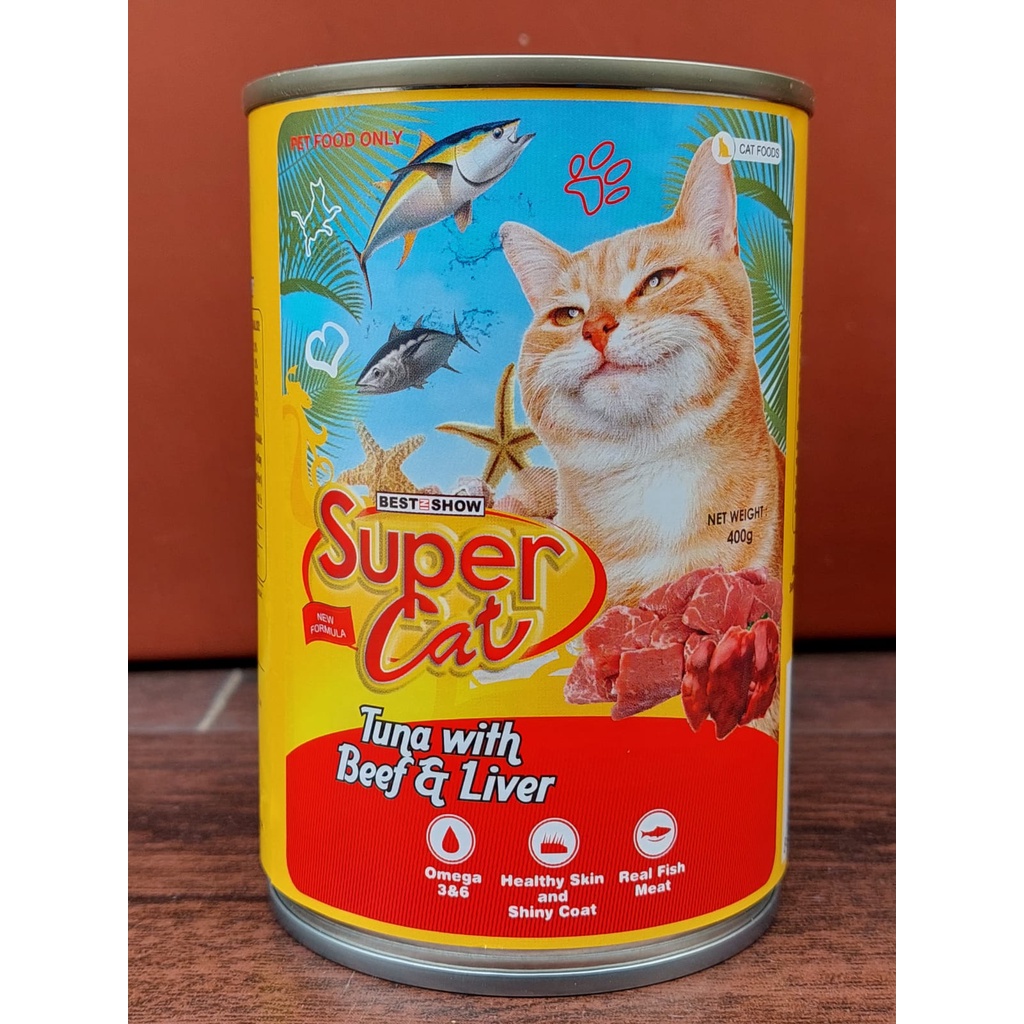 Supercat SUPER CAT Cans ADULT 400g | Shopee Malaysia