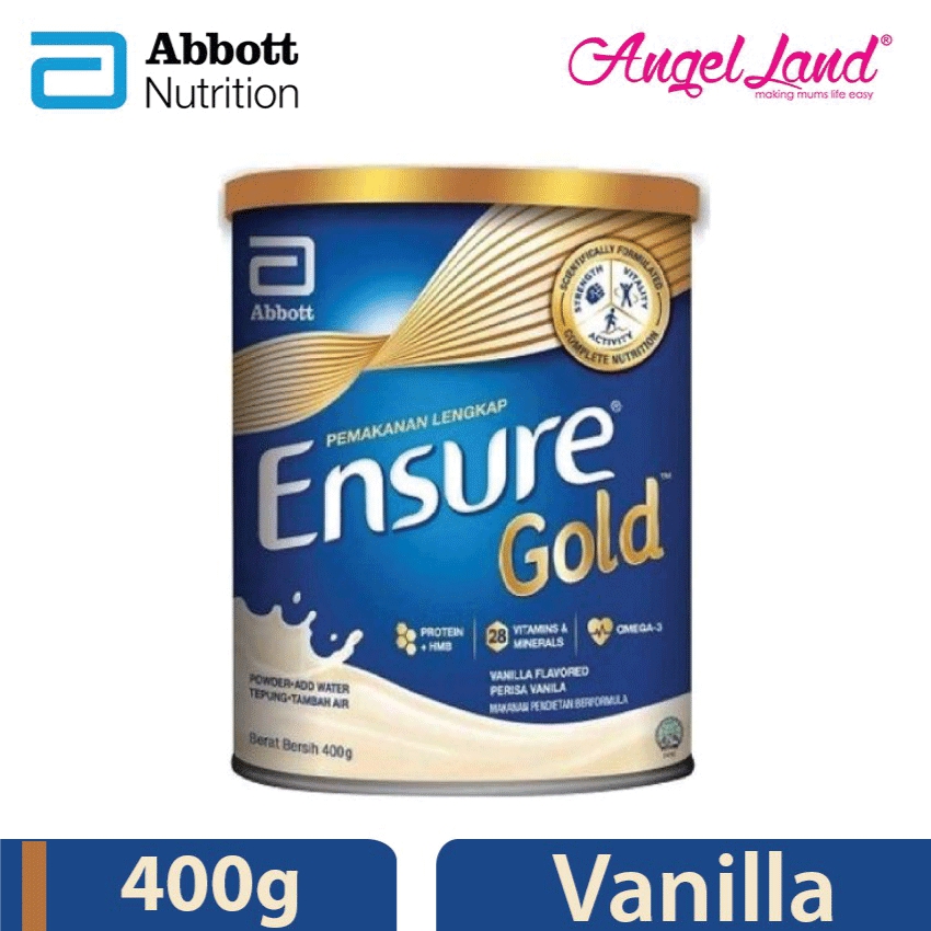 Abbott Ensure Gold (400g) Vanilla/Wheat/Chocolate/Coffee/Green Tea | Shopee Malaysia