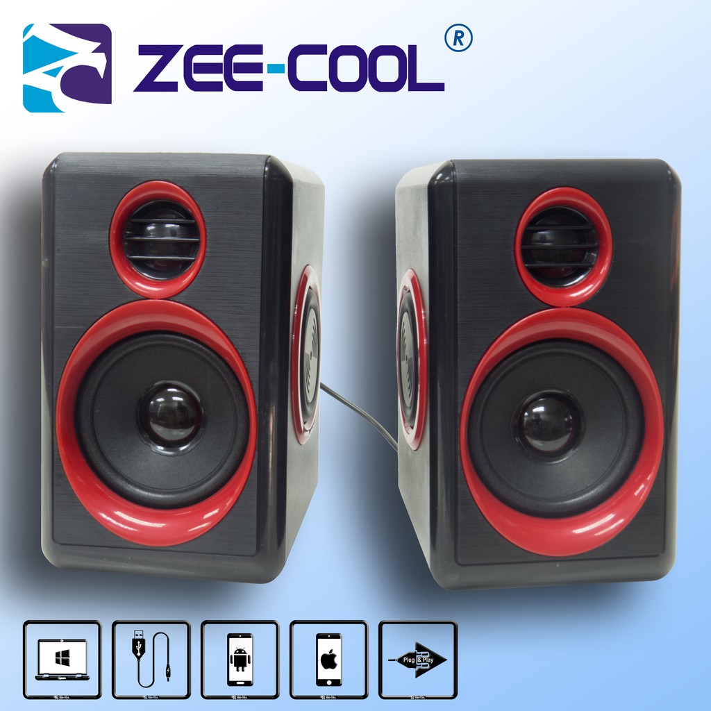 Zee Cool ZC-88 USB Speaker for Laptop / PC / Hand Phone | Shopee Malaysia