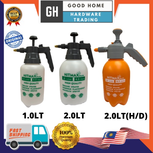 HITMAX ( 1LT & 2LT ) Pressure Gardening Water Hand Sprayer Pump Sprayer ...