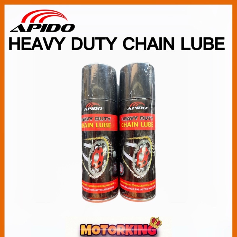 APIDO HEAVY DUTY CHAIN LUBE CHAIN LUBRICANT SUITABLE FOR ALL MOTOR AND ...