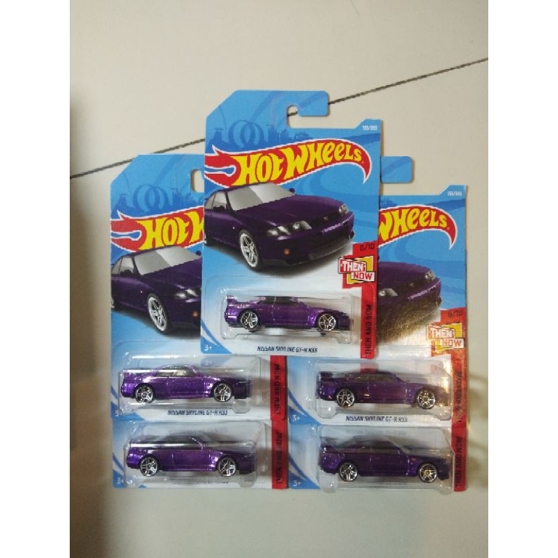 Hot Wheels - Nissan Skyline GT-R33 (Purple) | Shopee Malaysia