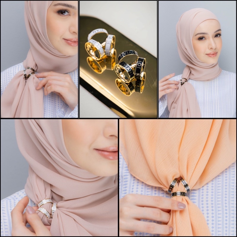 🔥💯Original Jovian | Hijab Ring | Shopee Malaysia