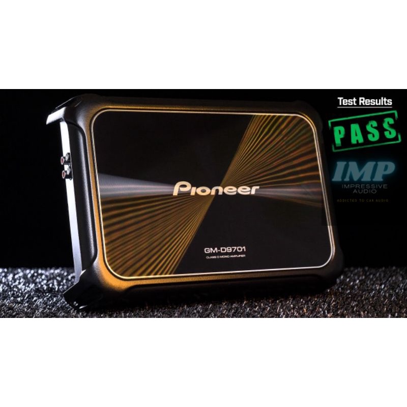 Pioneer GM-D9701 Extra-efficient Class-D 2400Watts Digital Amplifiers ...