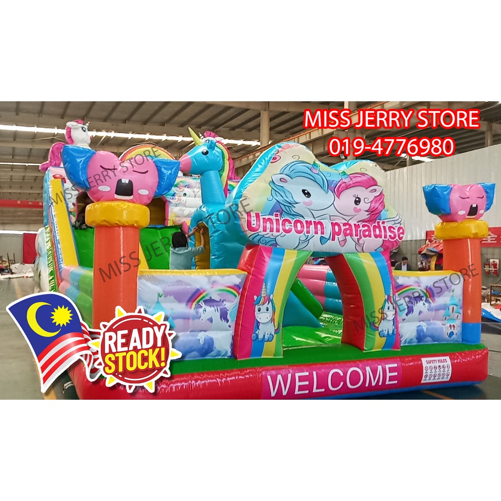 July2022 Arrive New Ready Stock Inflatable Bouncer Bounce House BESAR ...