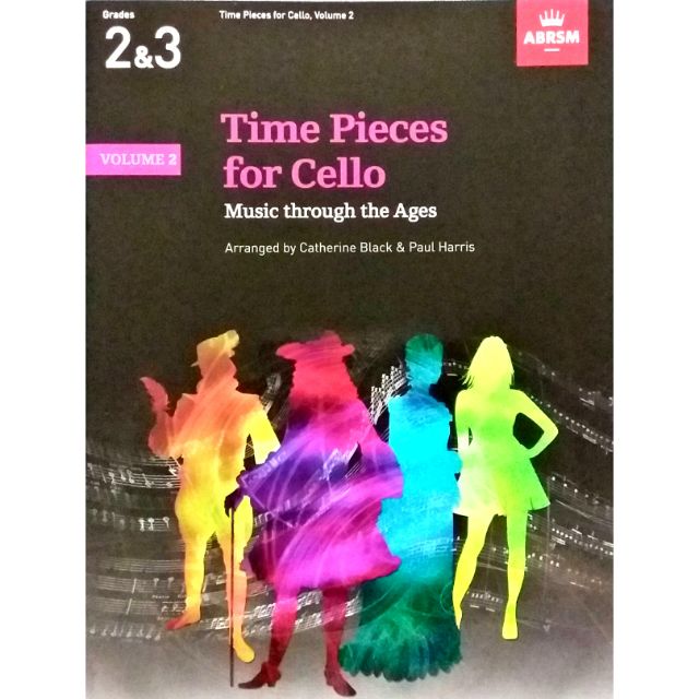 Time Pieces for CELLO Volume 2 Grades 2 & 3 (ABRSM)(Free Shipping ...