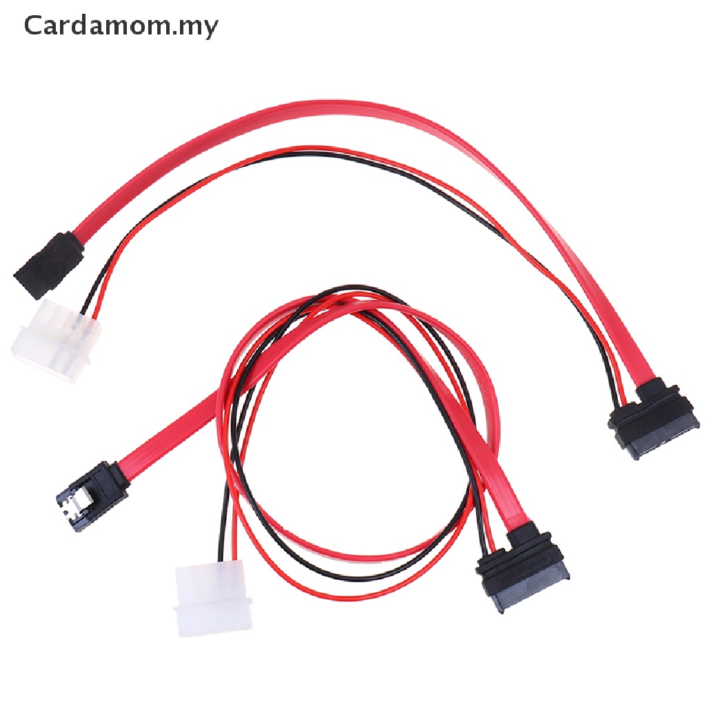 {FCC} 7 + 6 Pin Slimline SATA Cable for Slim Laptop SATA DVD CD-RW ...