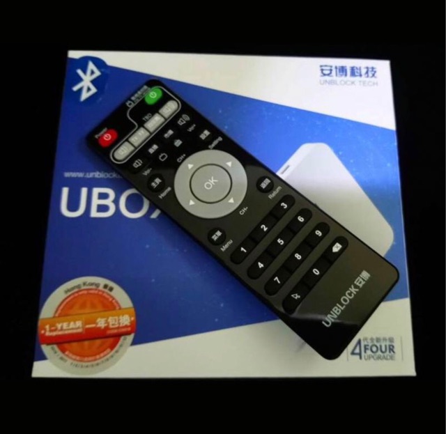 UnblockTech Ubox Original Remote Control suitablefor (Ubox all models ...
