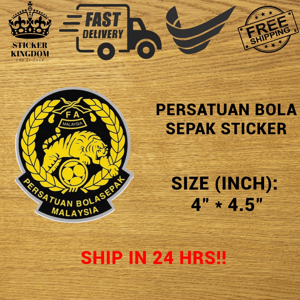 Persatuan Bola Sepak Malaysia Logo Maleisië Voetbalshirts 2022 2023