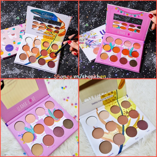 Davioo 12-panel matte eyeshadow palette orange brown red deep tones ...