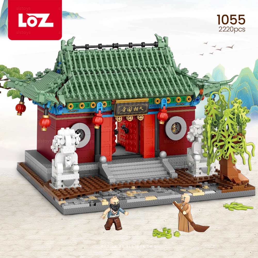 LOZ IDEAS Mini Block Chinese Ancient Temple Architecture China Trend ...