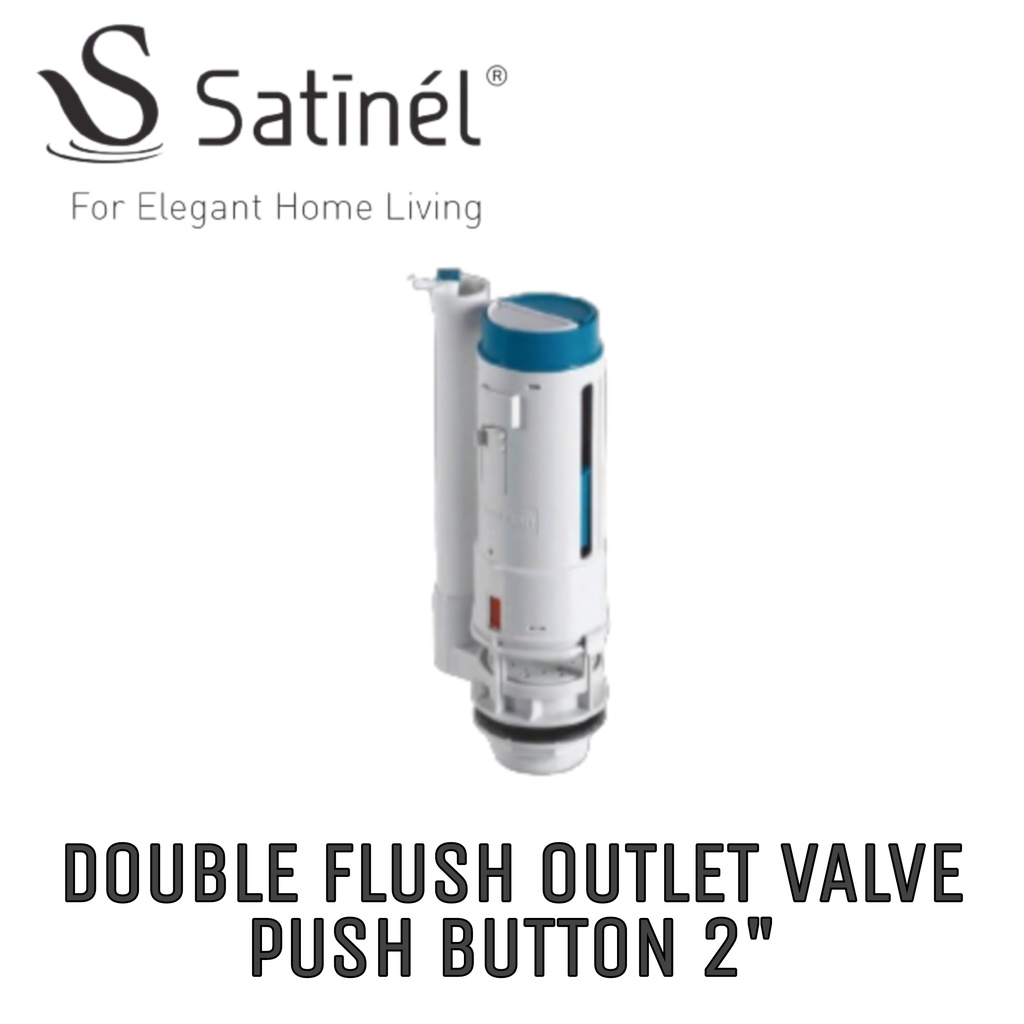 PAKAI Toilet Cistern Outlet Flush Valve Single Flush 40MM(1-1/2 ...