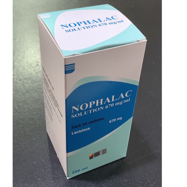 Lactulose/NOPHALAC/ubat sembelit solution 670MG/ML 200ML exp 01/2028 ...