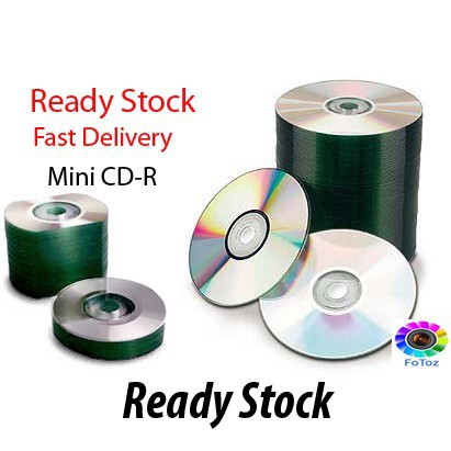 Mini CD Blank Disc Mini CD-R (50 pcs) Pack | Shopee Malaysia