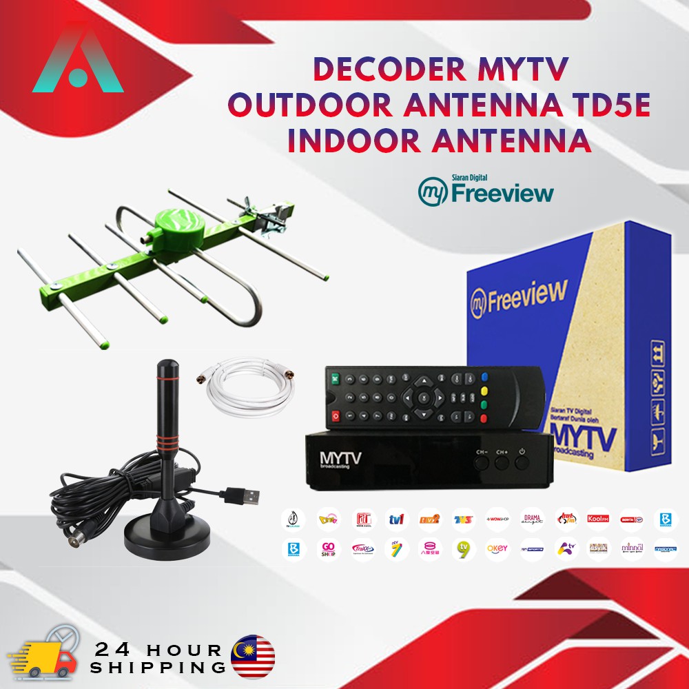 ⭐FAST SHIPPING⭐ Original MyTv Decoder DVB T2 DTT myFreeview HD | Shopee ...