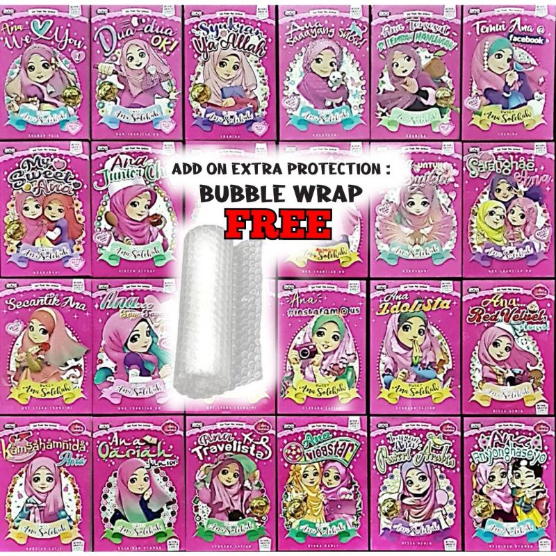 SIRI NOVEL ANA SOLEHAH - ANA MUSLIM (1-52) TERBARU | Shopee Malaysia