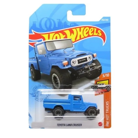 Hot Wheels Toyota Land Cruiser blue 202/250 | Shopee Malaysia