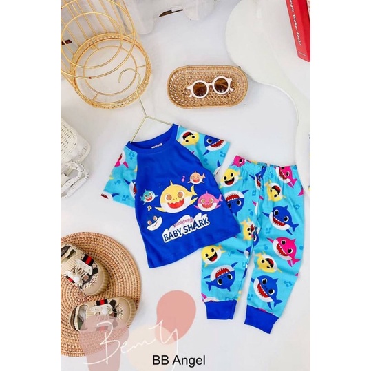 Baby Shark Pyjamas Big Kids Murah | Shopee Malaysia