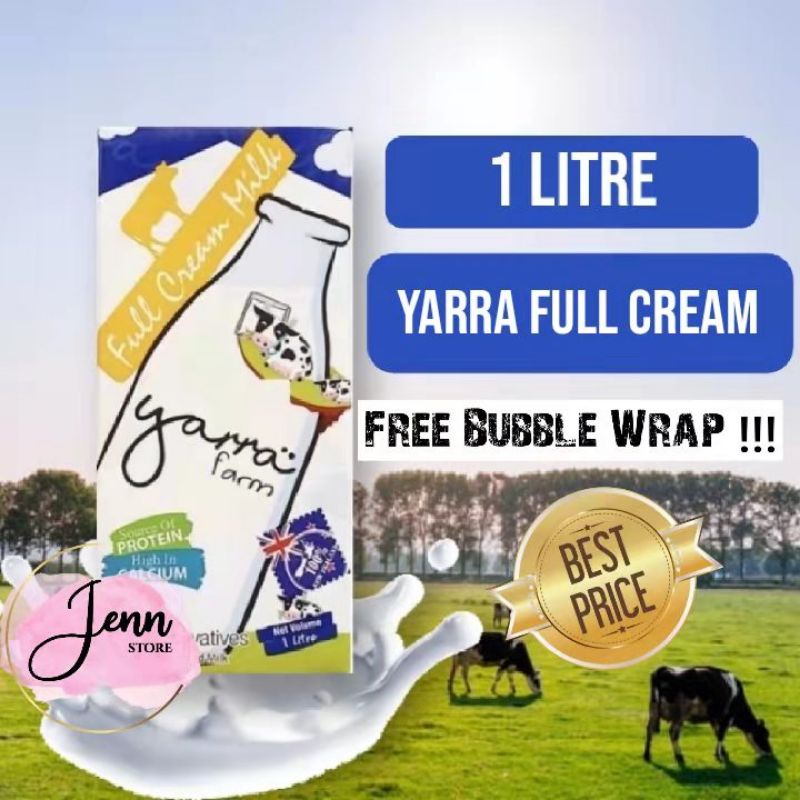 SUSU FARM FRESH YARRA PROFFESIONAL AUSTRALIA FULL CREAM UHT MILK 1L ...