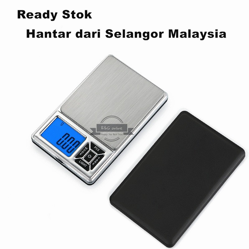 Portable Digital Scale 200g x 0.01g Mini Digital Jewellery Pocket Scale ...