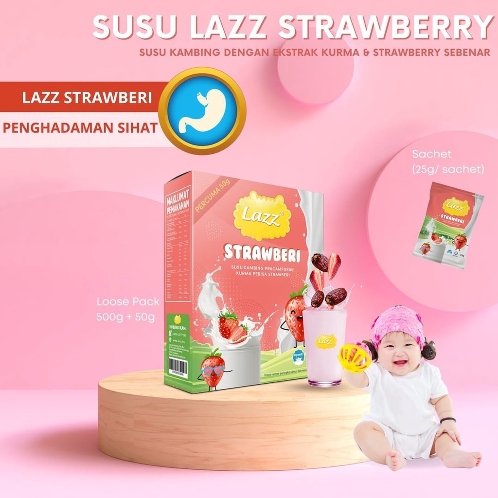 LAZZ SUSU KAMBING KOMBO 6KOTAK, SUSU ORGANIK PRA CAMPURAN, LAZZ GOAT ...