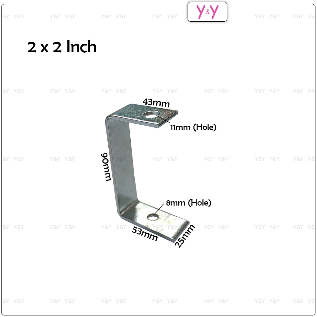 Y&Y Eco 2 / 3 / 4 Metal Trunking Bracket / C Bracket / U Bracket ...
