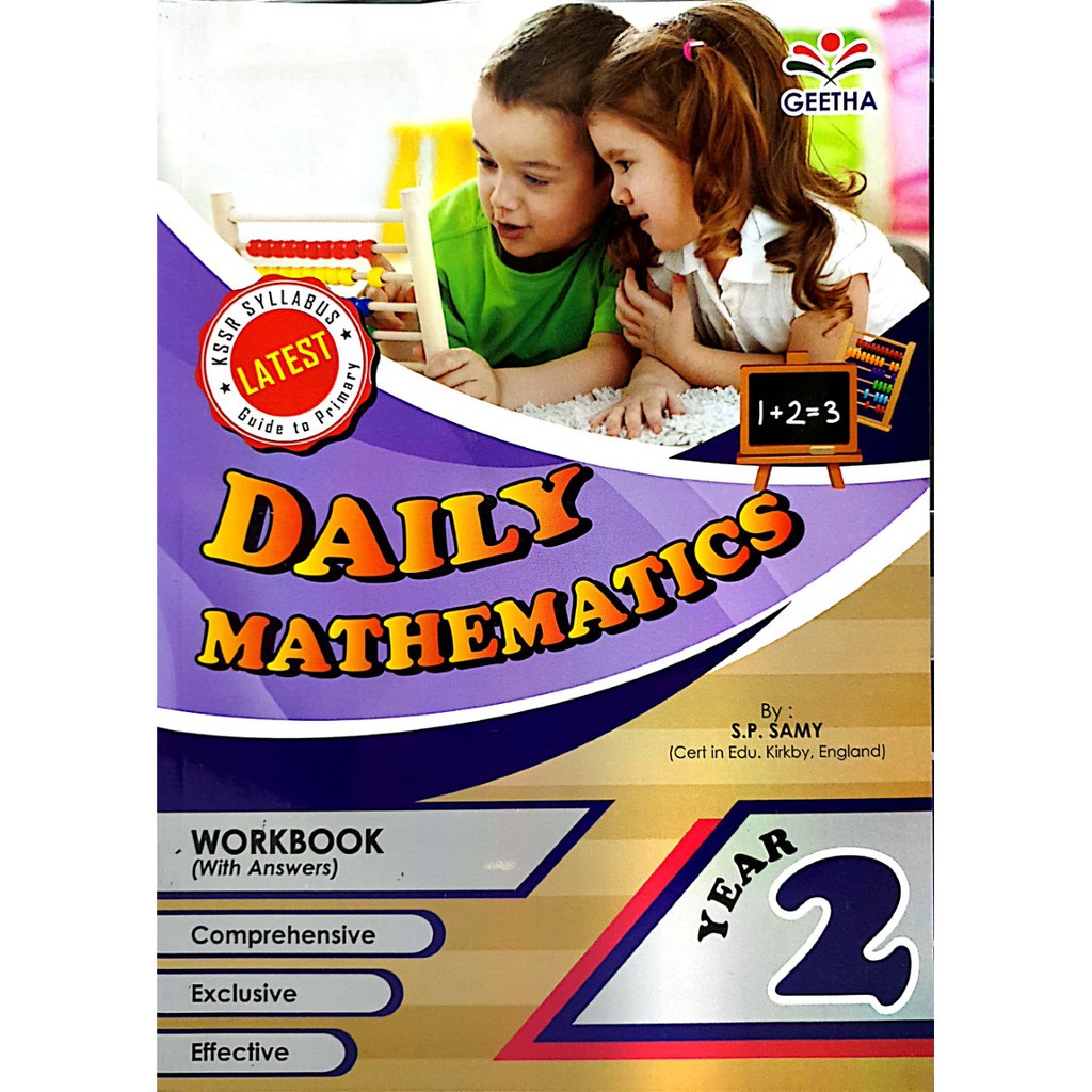 DAILY MATHEMATICS YEAR 2 (GEETHA) | Shopee Malaysia