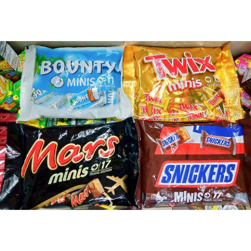 🔥NEW EDITION🔥(275g-333g) 👍TWIX, 👉BOUNTY,👉SNICKER👉MARS | Shopee Malaysia